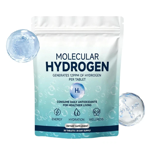 A BETTER YOU Molecular Hydrogen Water Tablets - 30Pcs/Pack Antioxidant ...