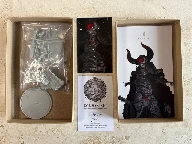 CYCLOPS KNIGHT - Kingdom Death Monster - KDM - First Run - RARE - Brand ...