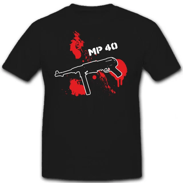 MP 40-MASCHINENPISTOLE MP 40 38 9mm Para - T Shirt #7257 EUR 29,90 ...