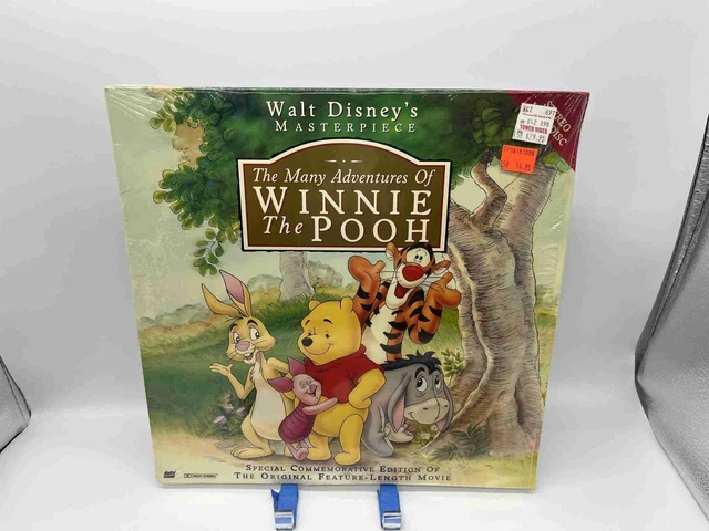 &THE MANY ADVENTURES of Winnie the Pooh" Extended Play Laserdisc LD ...