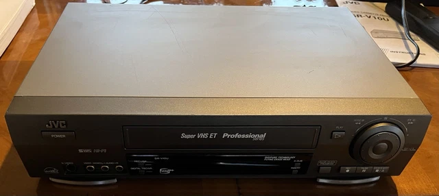 JVC SR-V10U SUPER VHS ET Professional Series SVHS Hi-Fi TESTED £464.43 ...