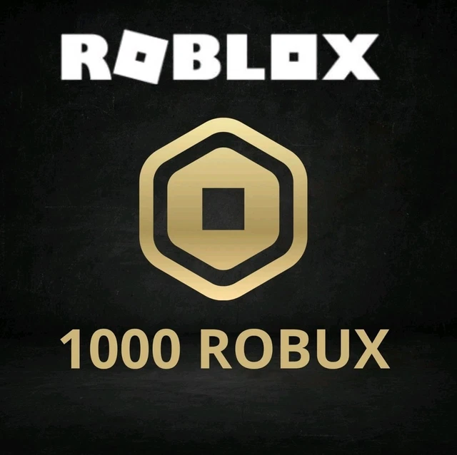 🟢 1000 ROBUX Via Roblox Plus 🔥 ROBLOX $10.00 - PicClick CA