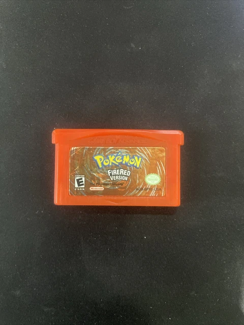 AUTHENTIC! POKEMON FIRERED - GAME ONLY - Original Battery Still Works ...