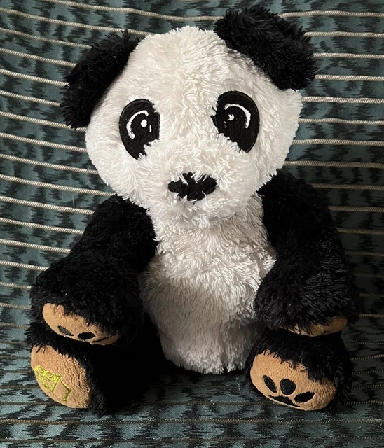 LEGO LEGOLAND WINDSOR 10" Panda Soft Toy Plush Toy Bear Embroidered ...