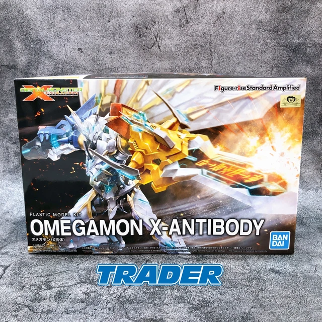 DIGIMON FIGURE-RISE STANDARD Amplified Omegamon X-Antibody Model Kit *FASTSHIP £67.40 - PicClick UK