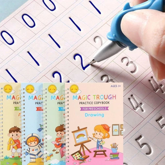 FOR KIDS GROOVED Handwriting Practice Kit Preschool Handwriting ...