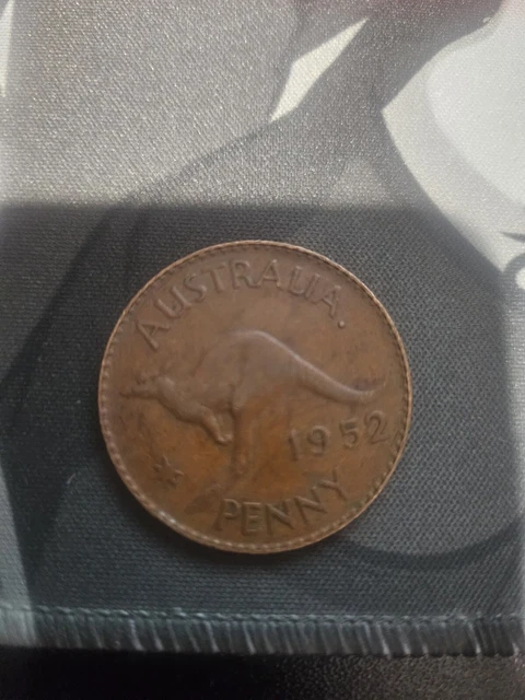 1952 AUSTRALIAN PENNY King George VI Coin Perth $150.00 - PicClick AU
