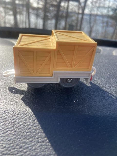 THOMAS & FRIENDS Trackmaster Jet Engine Cargo box Car Cargo Tomy Train ...