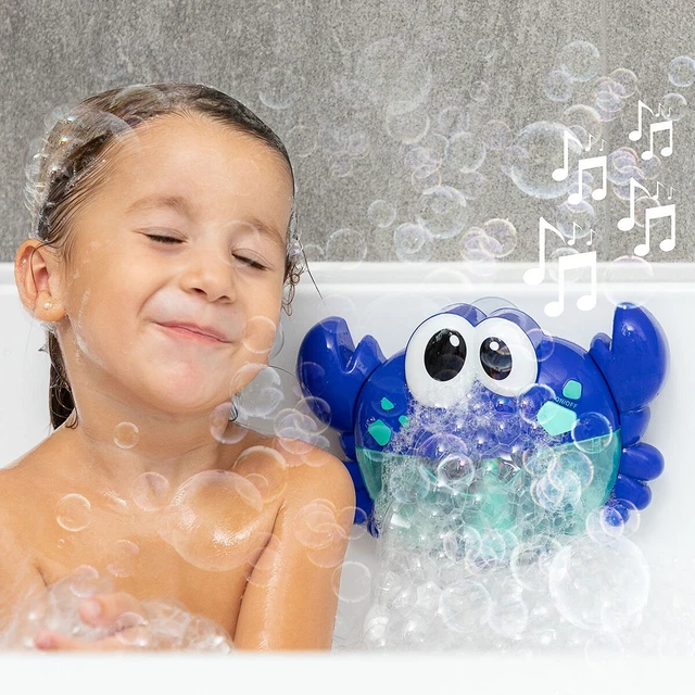 CANGREJO MUSICAL CON Pompas de Jabón para Baño Crabbly InnovaGoods EUR ...