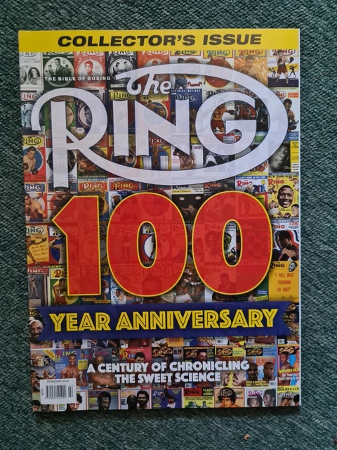 THE RING MAGAZINE 100 Year Anniversary Collectors Issue February 2022 ...