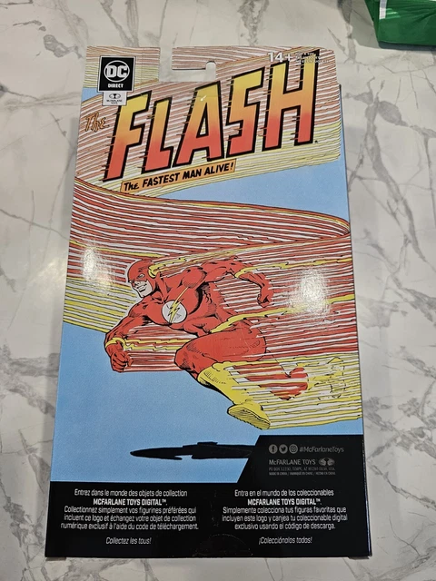 DC DIRECT MCFARLANE Toys Digital THE FLASH Platinum $40.00 - PicClick CA