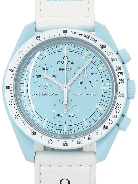 SWATCH OMEGA MISSION to Uranus SO33L100 Men's Quartz #T684 £220.85 ...