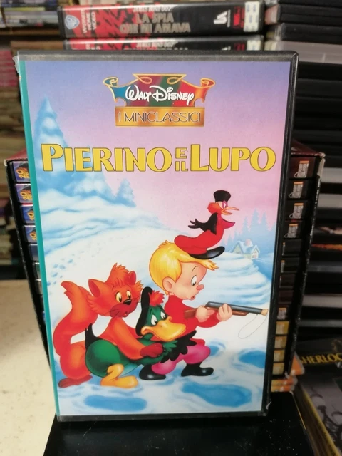 VHS PIERINO E il Lupo DISNEY originale EUR 10,00 - PicClick IT