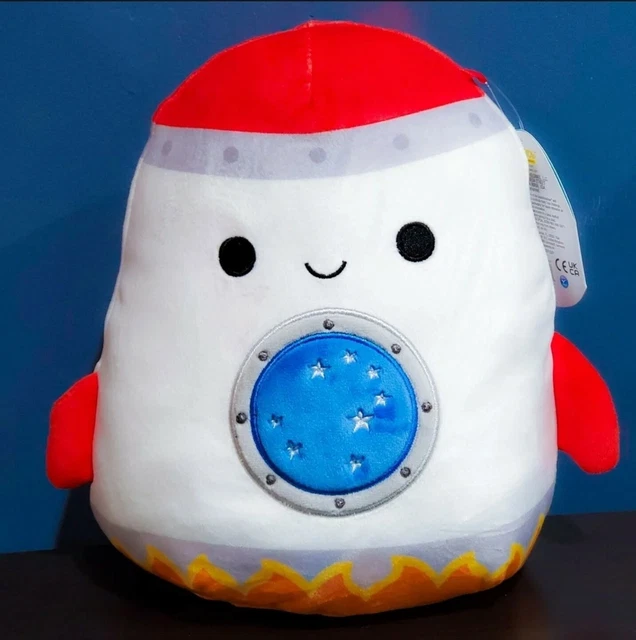 SQUISHMALLOW RUDY ROCKET spaceship space 8" planet plush Christmas ...