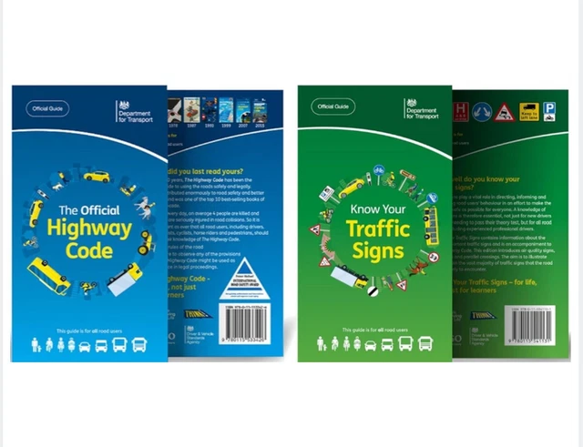 HIGHWAY CODE 2025 Book & Know Your Traffic Signs Book. Official DVSA ...