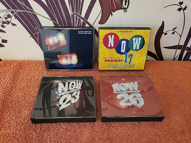 NOW THAT'S WHAT I Call Music 16,17,23 & 26 Original Fatbox CD Albums ...