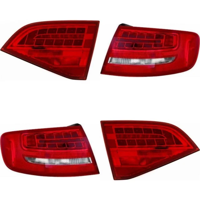 HECKLEUCHTEN RÜCKLEUCHTEN SET LED innen und außen li + re für Audi A4 8K5 B8 EUR 427,81 ...