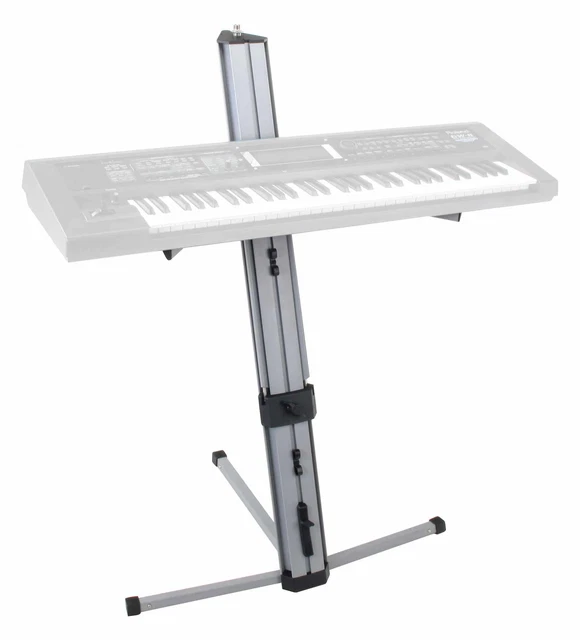 SUPPORT PIANO NUMERIQUE Synthétiseur Double Stand Set Potence de Micro ...