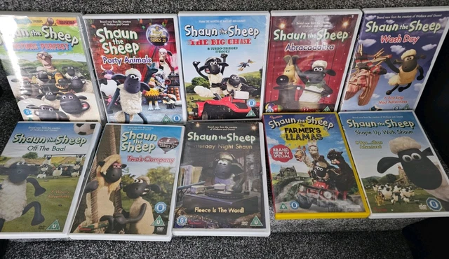 SHAUN THE SHEEP Dvd Bundle 10 X Dvds Various Titles - Shaun The Sheep £ ...