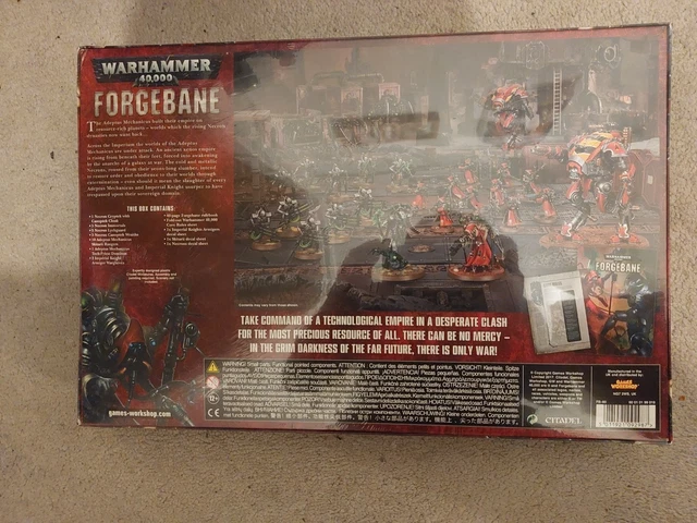 FORGEBANE BOX SET Sealed - Warhammer 40k RARE OOP Mechanicus / Necron £ ...