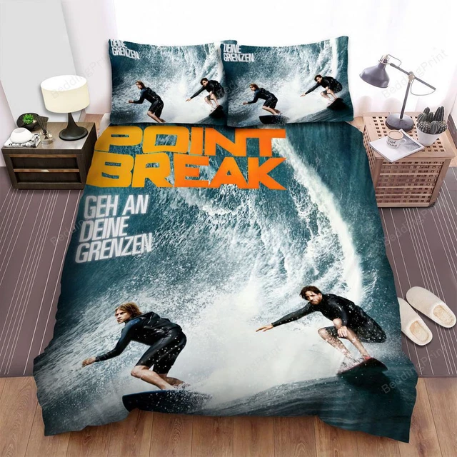 POINT BREAK MOVIE Poster 4 Quilt Duvet Cover Set Home Textiles Bedroom ...