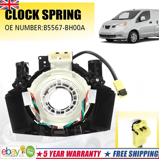 NEW CLOCK SPRING Squib Spiral Cable Fits Nissan NV200 2010-14 1.5 1.6 ...