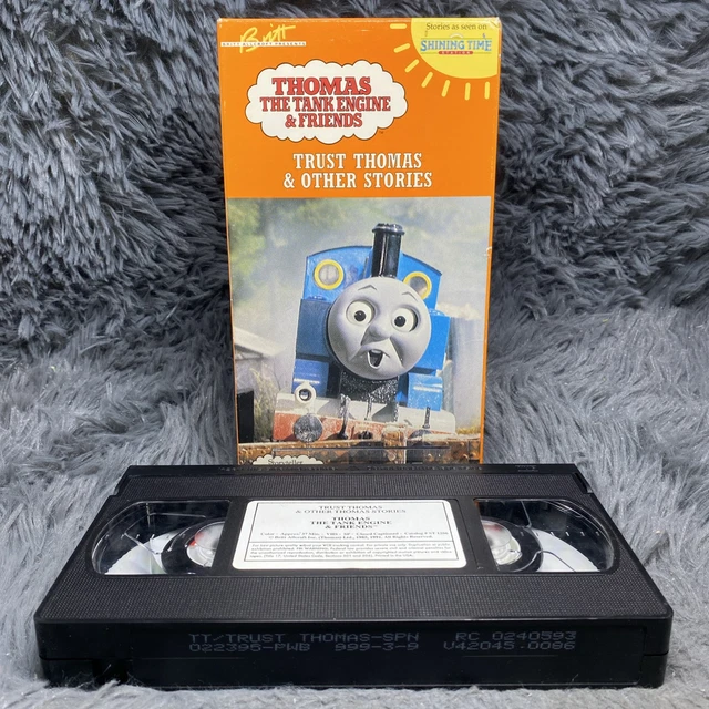 THOMAS THE TANK Engine & Friends Trust Thomas the Train VHS 1991 Video ...