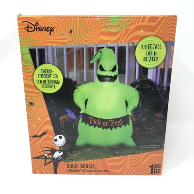 3.4 FT AIRBLOWN Inflatable Night Before Christmas Oogie Boogie By Gemmy ...