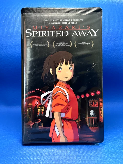 SPIRITED AWAY (VHS) - Hayao Miyazaki - Animation - HTF - Rare EUR 17,52 - PicClick FR