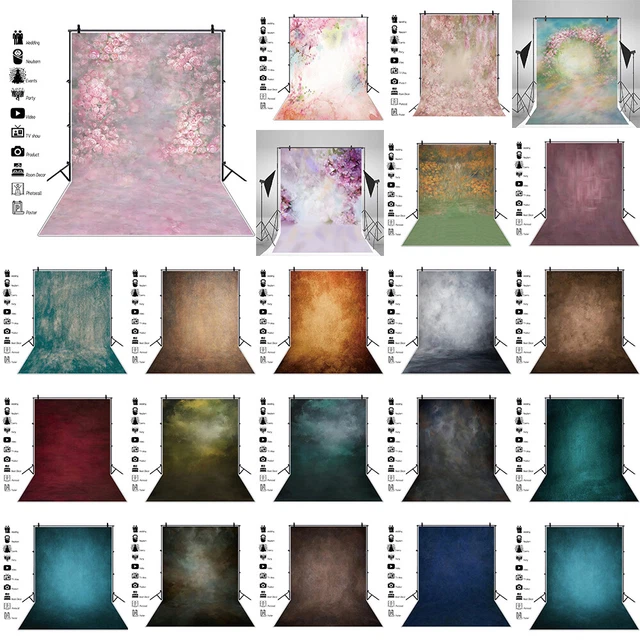 RETRO GRADIENT PHOTOGRAPHY Background Abstract Photo Studio Backdrop ...