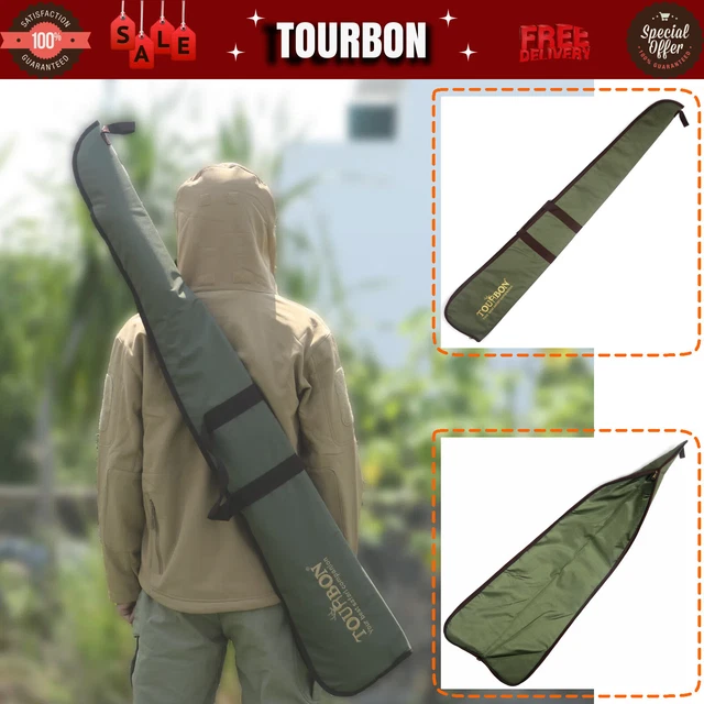 TOURBON SHOTGUN BAG Soft Carry Case Hunting Storage Gun Slip Shooting ...