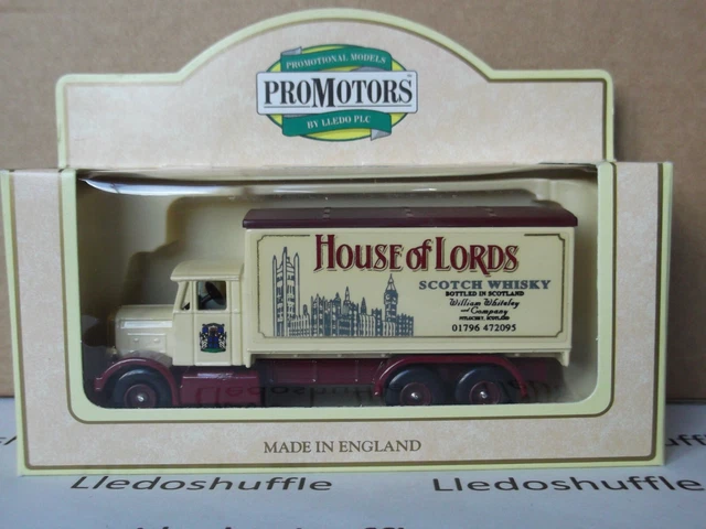 LLEDO PROMOTIONAL SP44026, Scammell 6w Truck, House of Lords Scotch ...