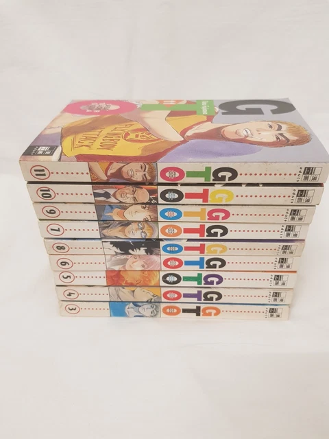 GTO GREAT TEACHER Onizuka Manga Band 3 + 4 + 5 + 6 + 7 + 8 + 9 + 10 ...