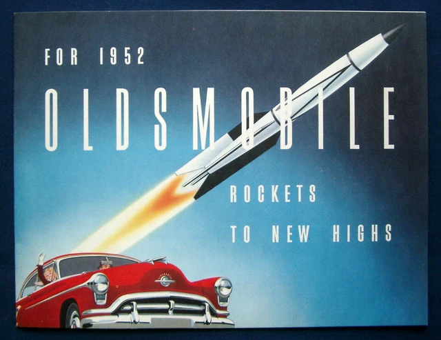 PROSPEKT BROCHURE 1952 Oldsmobile (USA) EUR 29,80 - PicClick DE