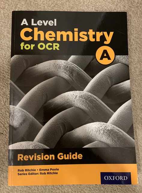 A LEVEL CHEMISTRY for OCR A Revision Guide Paperback Book £7.99 ...