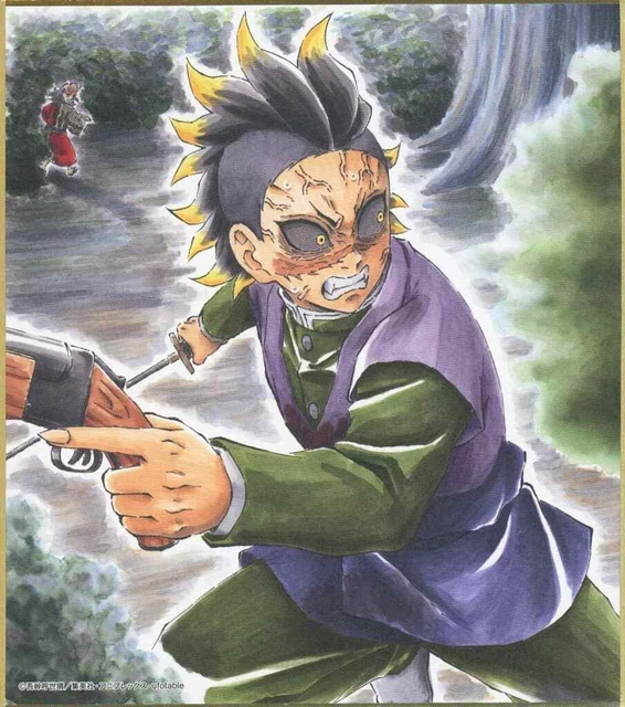 DEMON SLAYER KIMETSU no Yaiba Genya Shinazugawa shikishi card toy ...