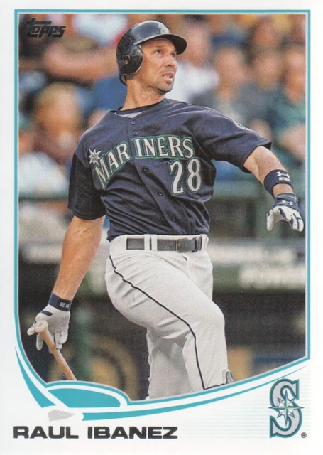 CARTE DE BASEBALL 2013 Topps Seattle Mariners #452 Raul Ibanez EUR 1,64 ...