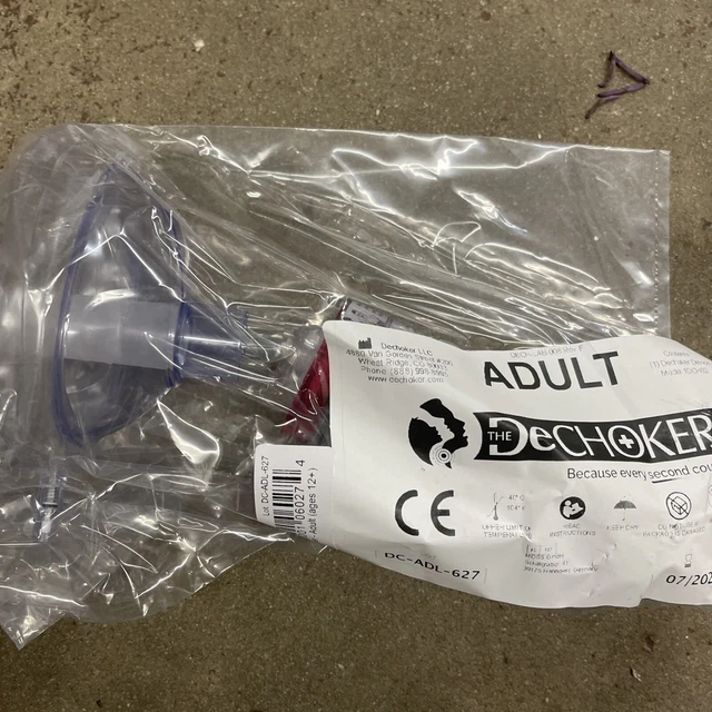 DECHOKER ANTI-CHOKING DEVICE for ADULTS (Ages 12 Years and Up) $15.00 ...