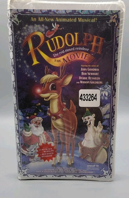RUDOLPH THE RED-NOSED Reindeer: The Movie (VHS, 1998, Clam Shell) (T12 ...