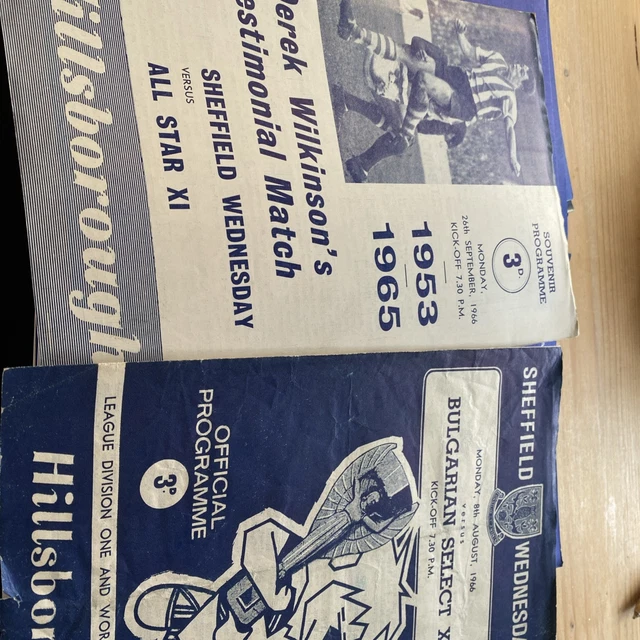 SHEFFIELD WEDNESDAY 1966/67 26 X Home Programmes Full League Season [21 ...