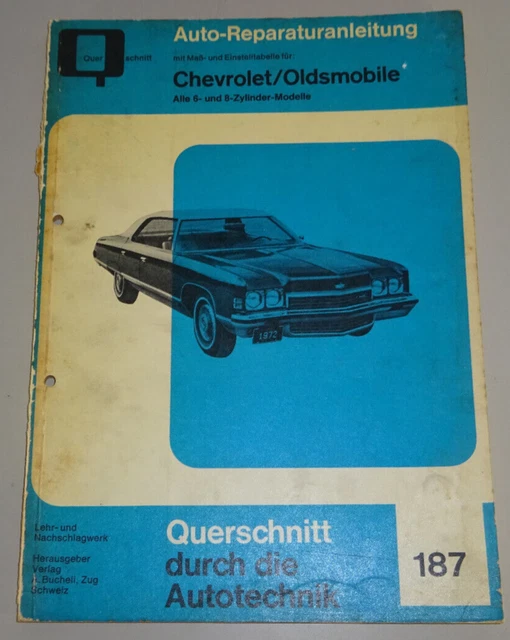 REPAIR INSTRUCTIONS CHEVROLET Corvette C3 in German, built 1967-1982 £ ...