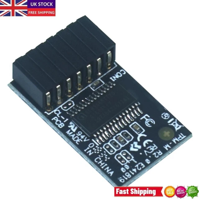 14-1 PIN TPM-M R2.0 TPM Module 15x25mm Computer TPM-M R2.0 for Asus ...