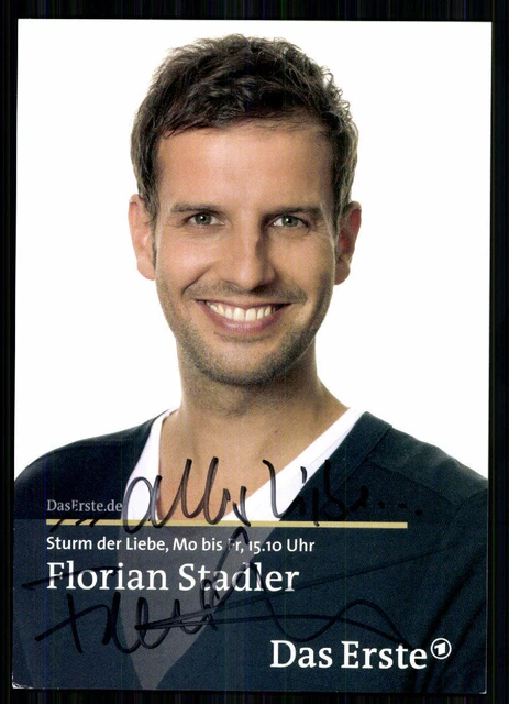 FLORIAN STADLER STURM der Liebe Autogrammkarte Original Signiert ## BC 13911 EUR 2,66 - PicClick DE