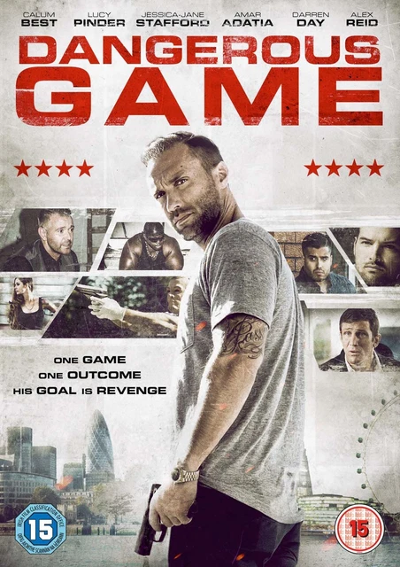 DANGEROUS GAME (DVD) Calum Best Lucy Pinder Jessica-Jane Stafford ...