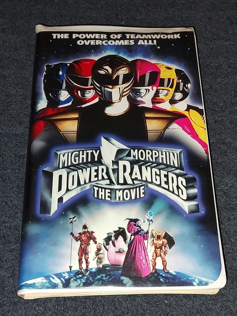 MIGHTY MORPHIN POWER Rangers The Movie VHS Cult TV Show Action ...