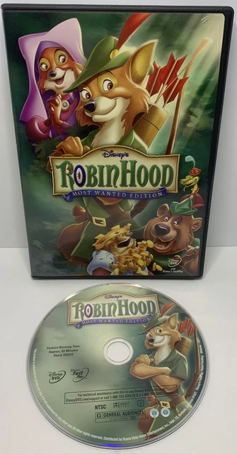 ROBIN HOOD (DVD, 1973, Disney, Robinhood, OOP) Canadian $17.99 ...