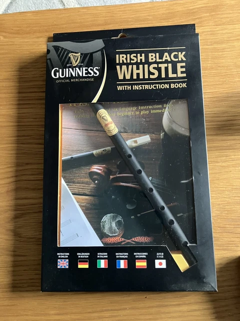 GUINNESS IRISH BLACK Whistle and Instruction Book £7.50 - PicClick UK