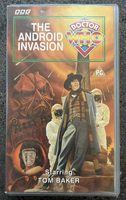 DOCTOR DR WHO Bbc Vhs Video - The Android Invasion £1.99 - PicClick UK