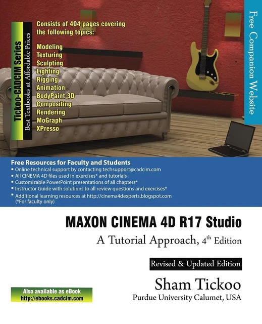 MAXON CINEMA 4D R15 Studio: A Tutorial Approach by Purdue Univ, Prof ...