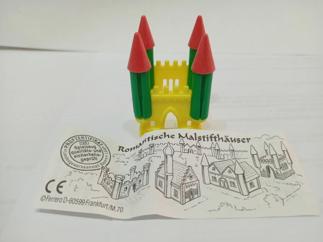 KINDER SORPRESINE-ORIGINE GERMANIA-CASTELLO-1992-COMPONIBILE-PERFETTO ...